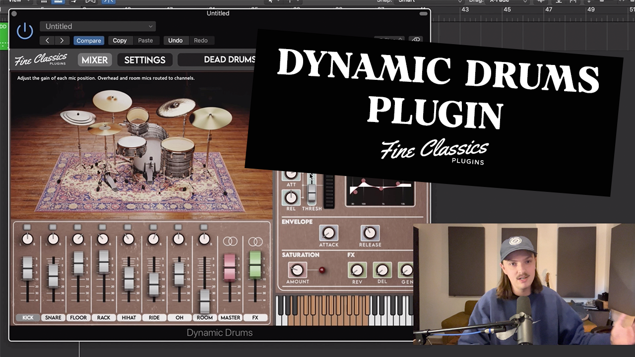 Dynamic Drums Plugin – Fine Classics Plugins