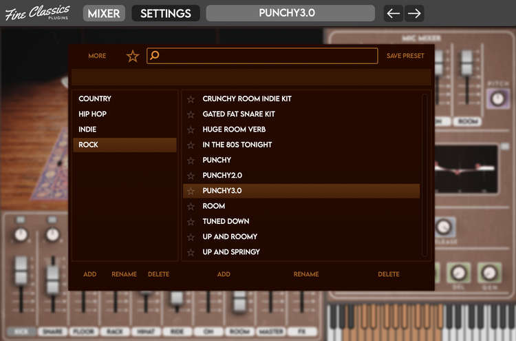 Dynamic Drums Plugin – Fine Classics Plugins