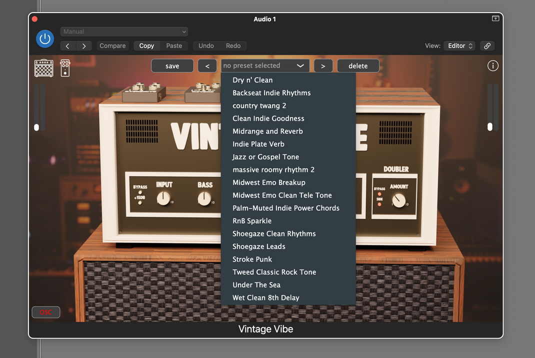 Vintage Vibe Guitar Amplifier Plugin – Fine Classics Plugins